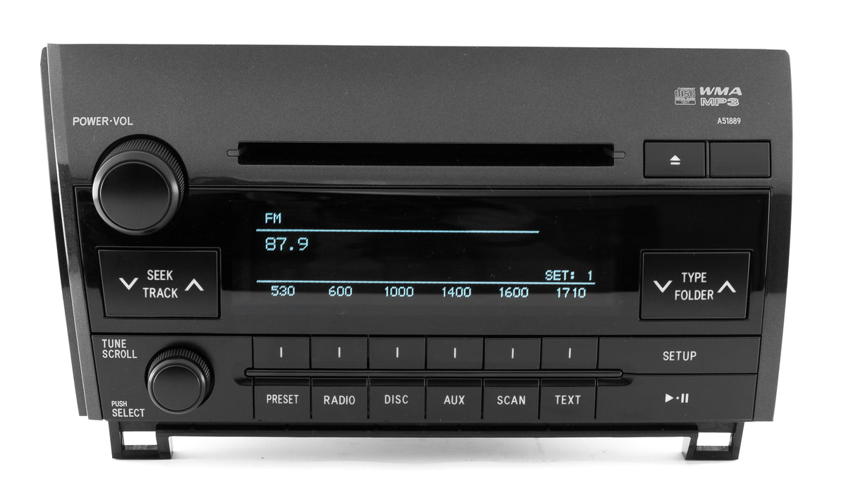 2010-2013 Toyota Sequoia AM FM Radio MP3 CD Player OEM 86120-0C390 Fac ...