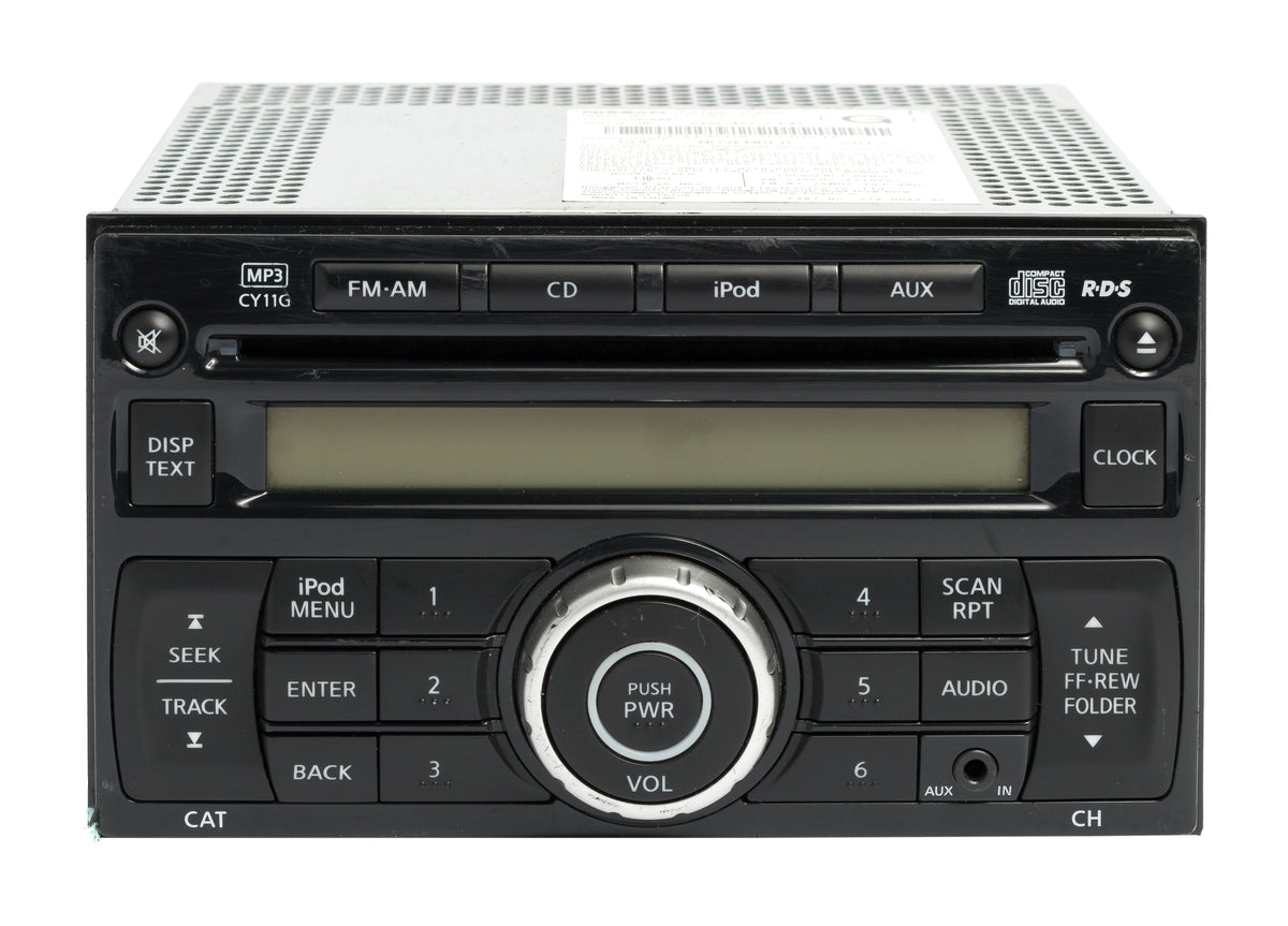 2011-13 Nissan Juke AM FM Aux Single Disc CD MP3 Player 28185-1KM2A Op ...