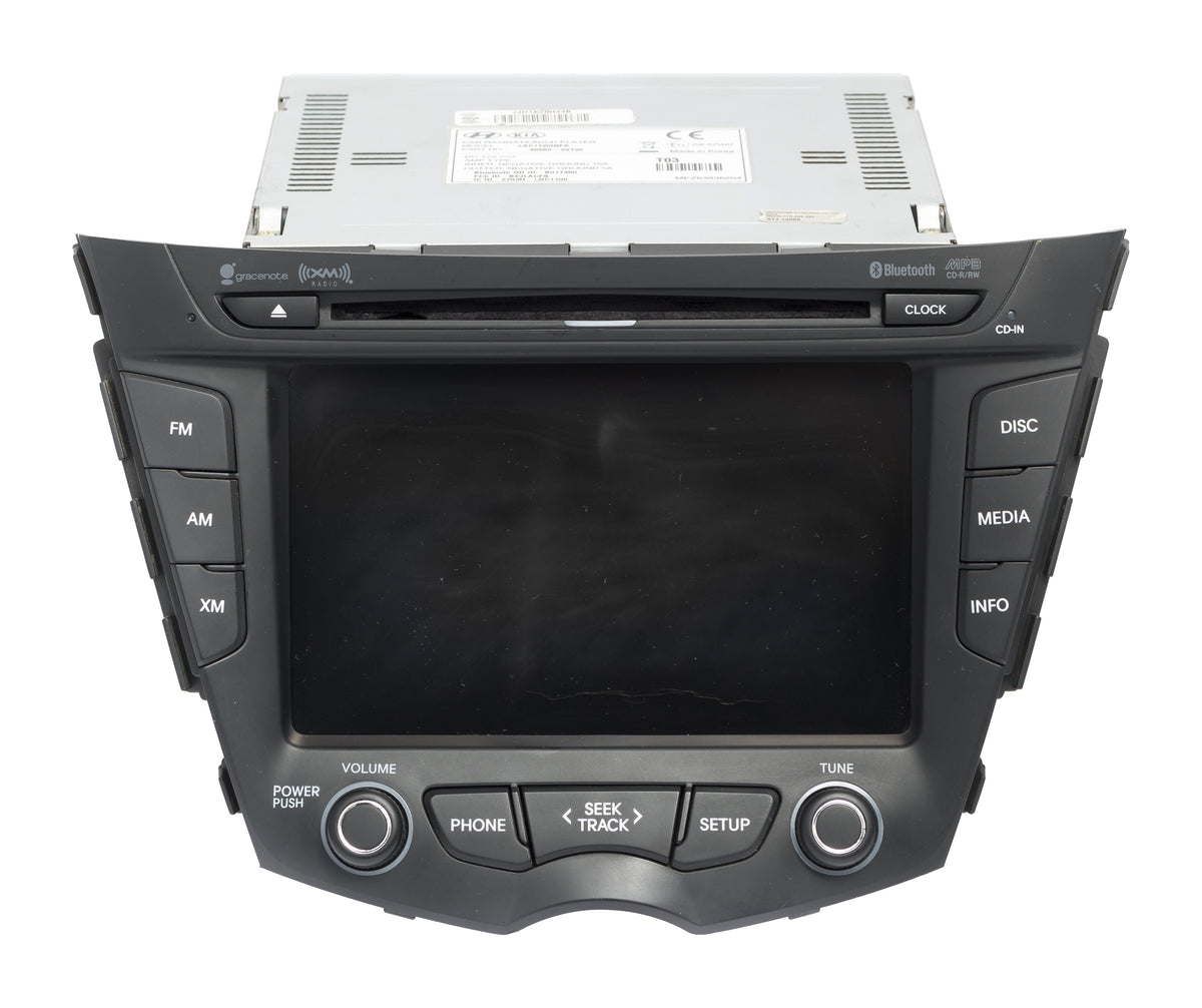 2012-2017 Hyundai Veloster AM FM Radio XM Single Disc CD MP3 Player 96 ...