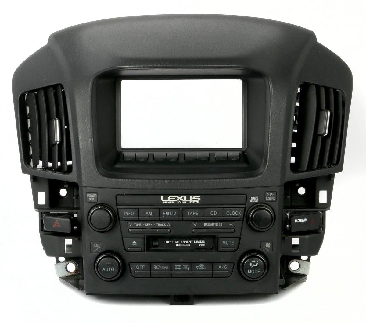 1999-03 Lexus RX300 AMFM Radio Cassette Player Face Code P1714 Model 8 ...