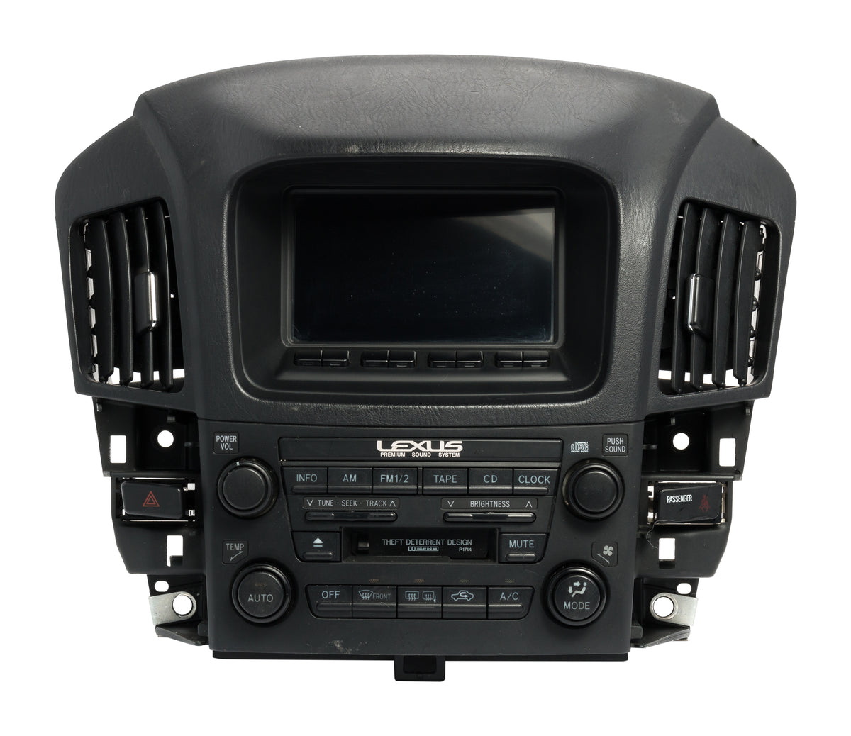 1999-03 Lexus RX300 AM FM Radio Cassette Player w Display 86120-48050 ...