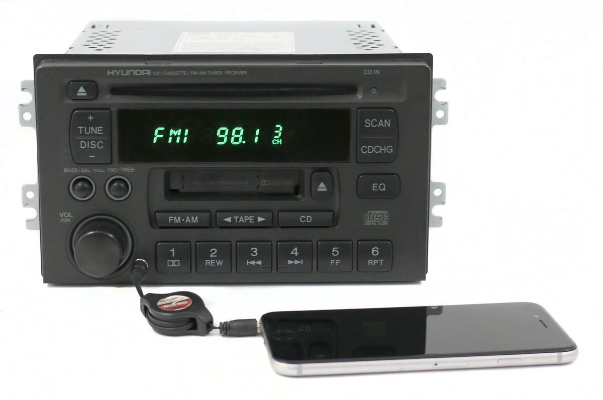 2001-2003 Hyundai XG Series AMFM Radio Single Disc CD Cassette w Aux 9 ...