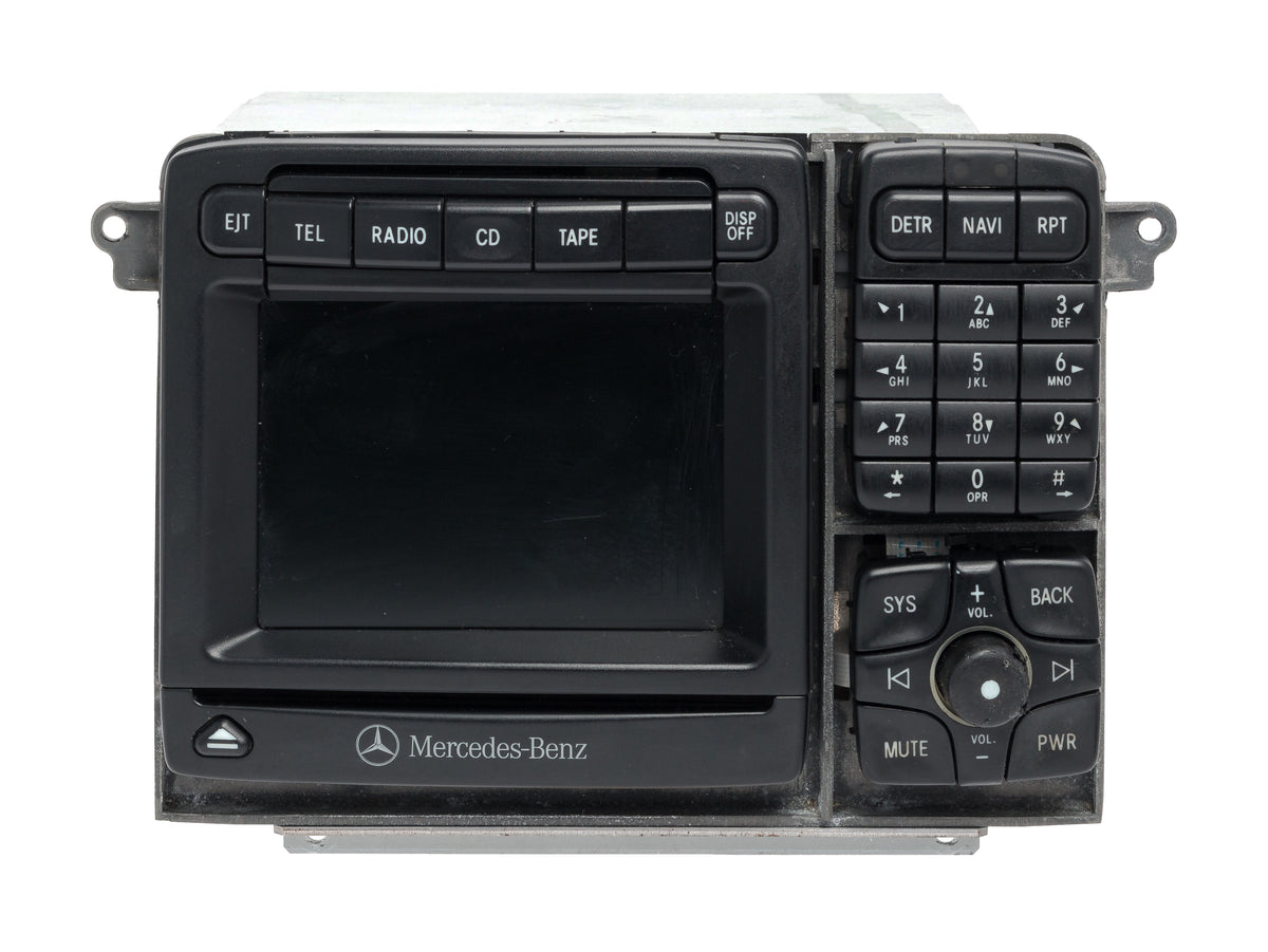 2000-01 Mercedes-Benz CL55 AM FM Radio Receiver Navigation System ID A ...