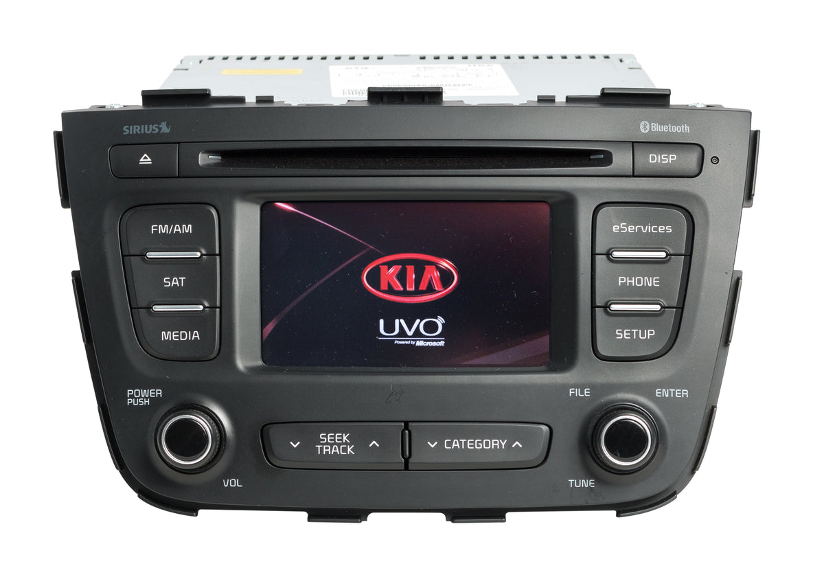 2014-2015 Kia Sorento AM FM Sirius Bluetooth w Single-Disc CD 96160-1U ...