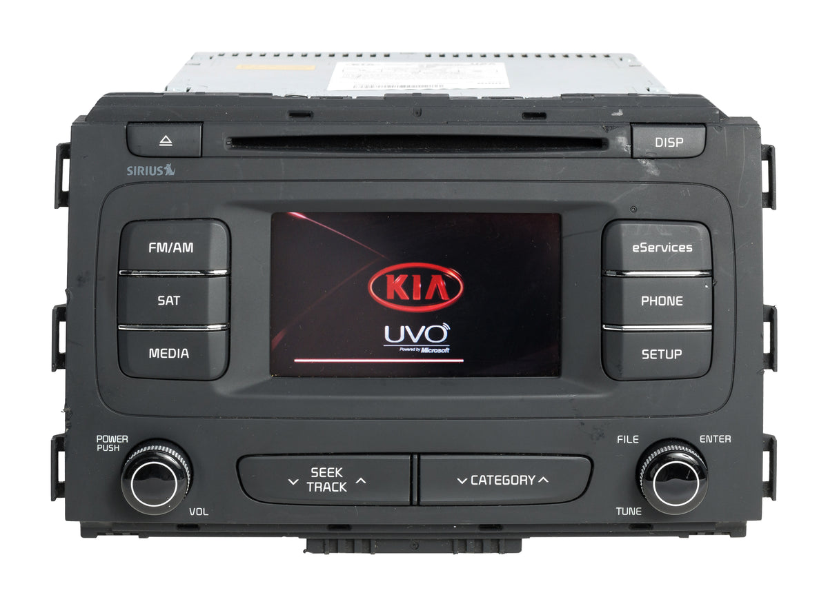 2014-16 Kia Sedona AM FM MP3 Single-Disc CD Player Sat Ready 96160-A90 ...