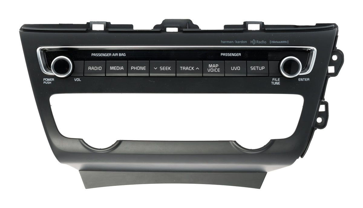2016-2019 Kia Optima Radio Center Dash Control Panel Model Number 9654 ...