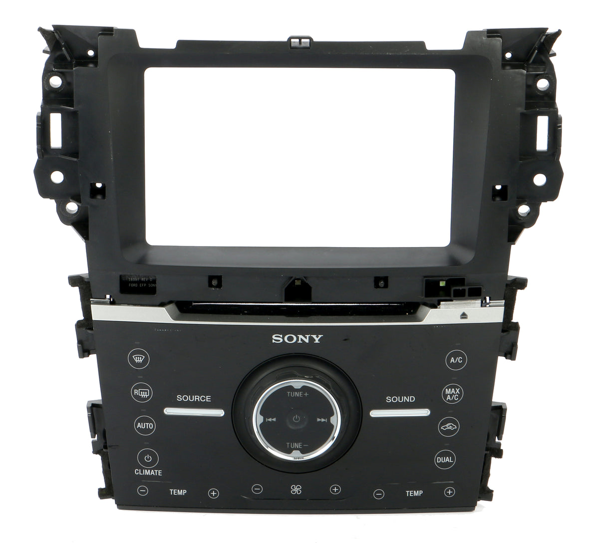 2011 Ford Explorer Radio Stereo Bezel with Climate Controls BB5T-18A80 ...
