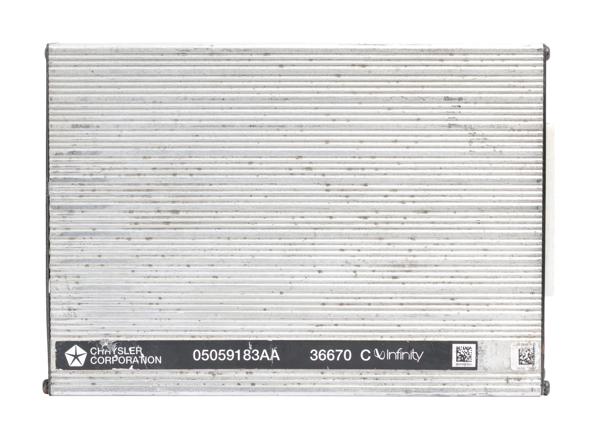 2001-2006 Chrysler Sebring Audio Equipment Infinity Stereo Amplifier 0 ...