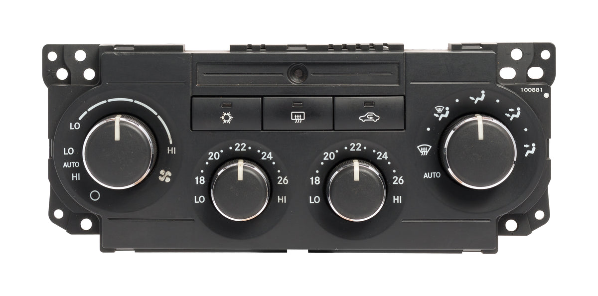 2008-2010 Dodge Charger Dual Zone Climate Temperature Control Panel 55 ...