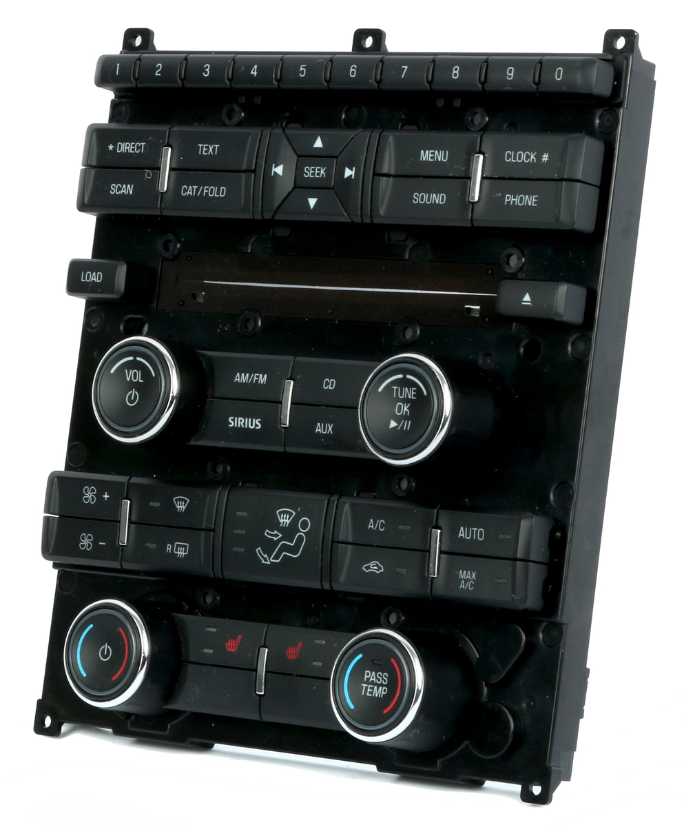 2010-2012 Ford Taurus Radio and Temperature AC Heat Control Panel AG1T ...