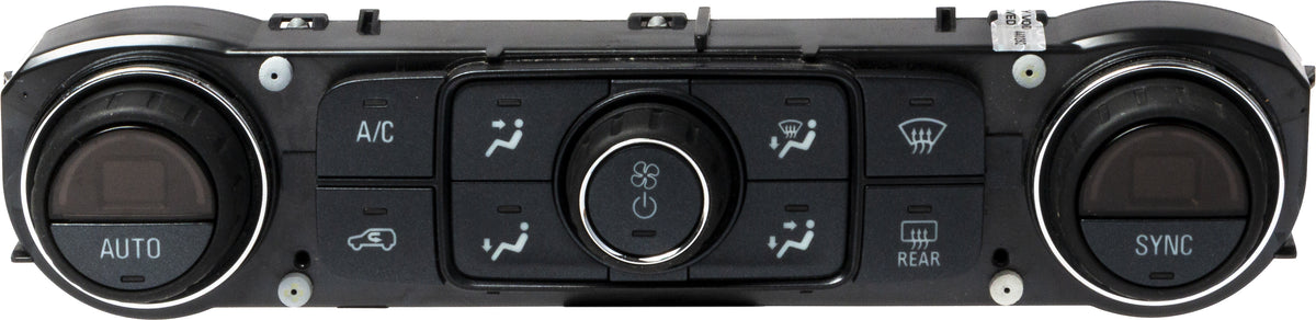 2018-2019 Chevrolet Silverado Radio and Climate Control Panel w Displa ...