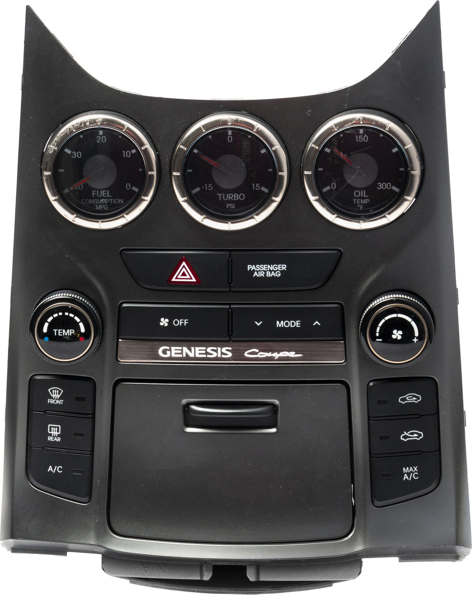 2013-16 Hyundai Genesis Single Climate Manual Temperature Control ID 9 ...