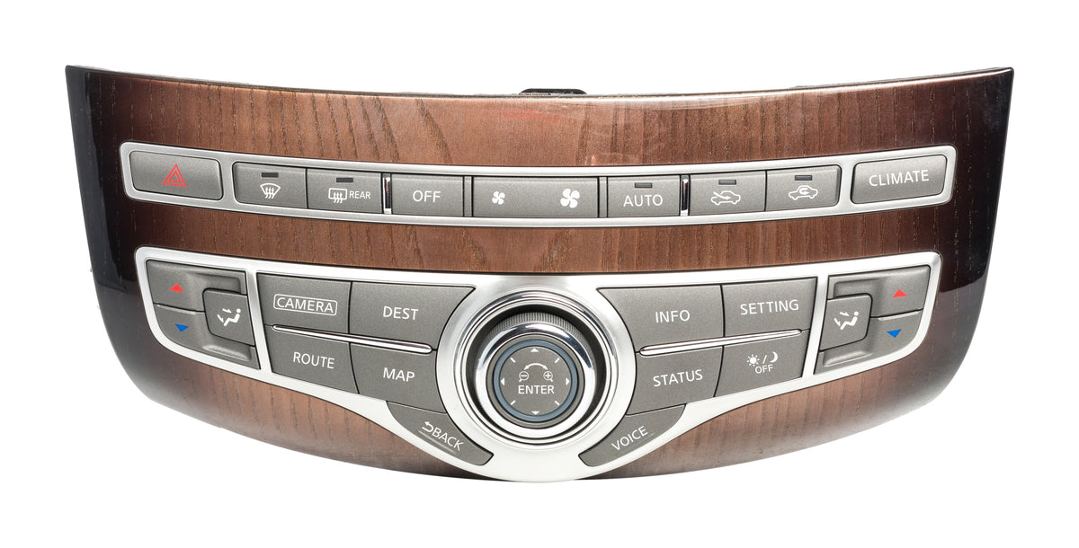 2015-2017 Infiniti Q70 Temperature Audio & Navigation Control Panel 28 ...