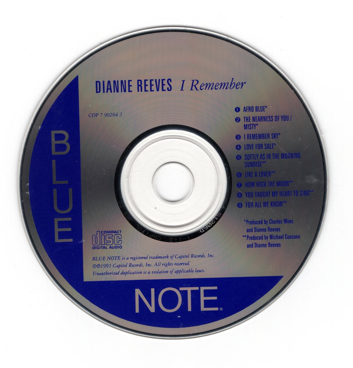 Dianne Reeves I Remember CD Professionally Cleaned – 1factoryradio