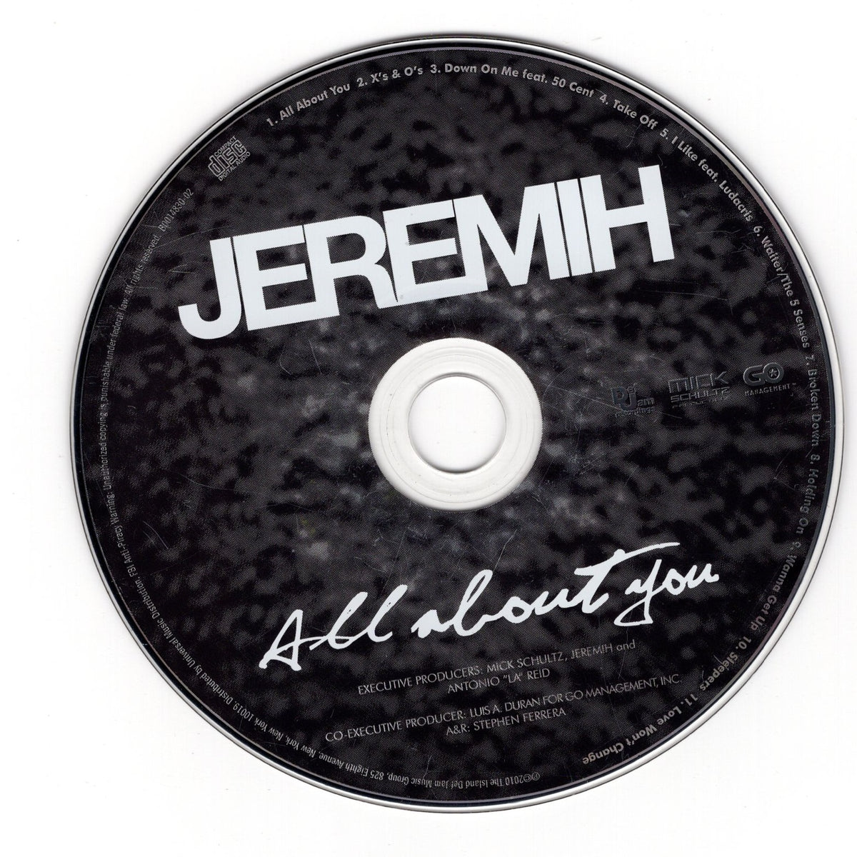 Jeremih All About You 2010 R&B Def Jam CD Professionally Cleaned ...