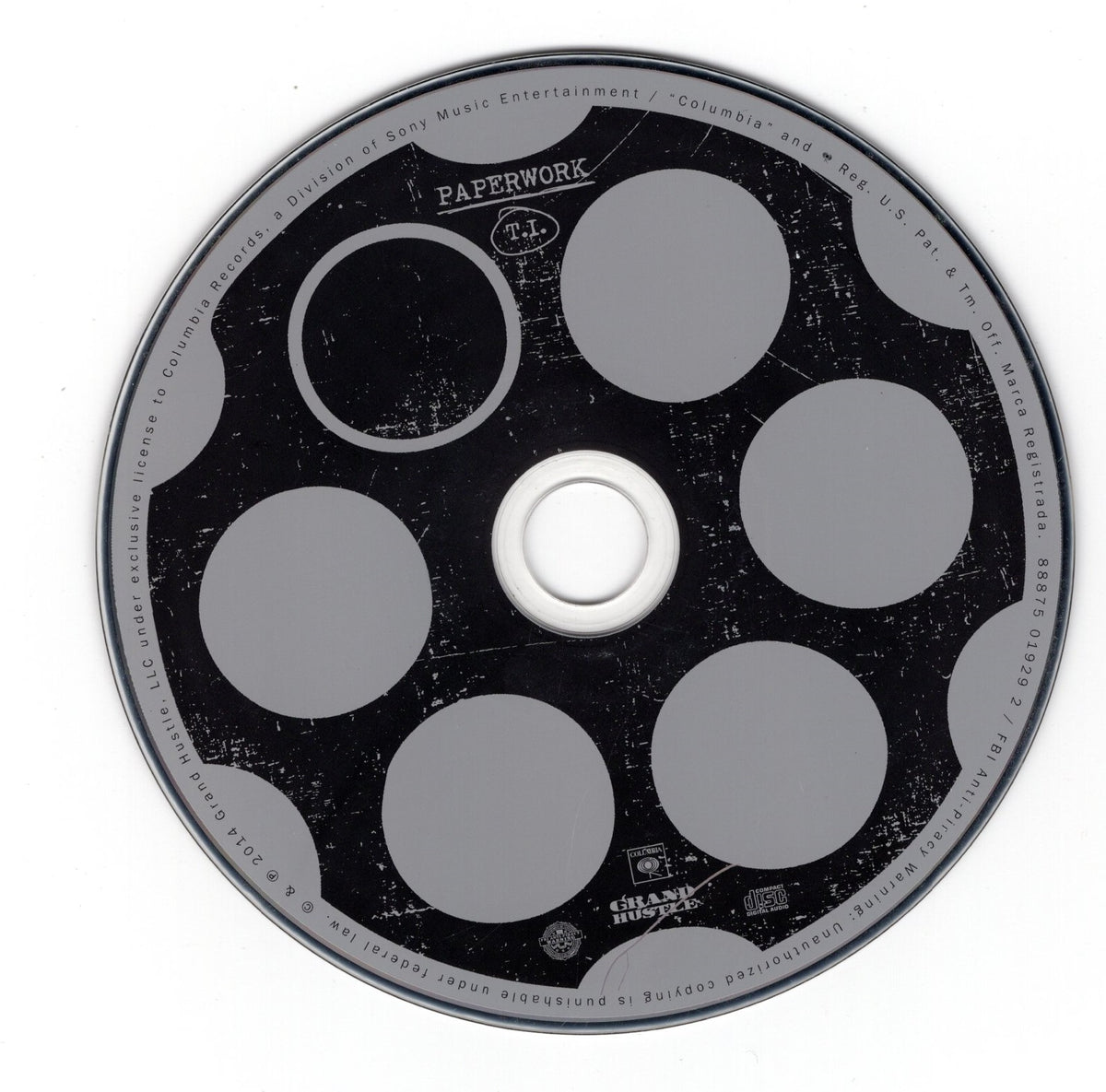 TI Paperwork Album CD Professionally Cleaned – 1factoryradio