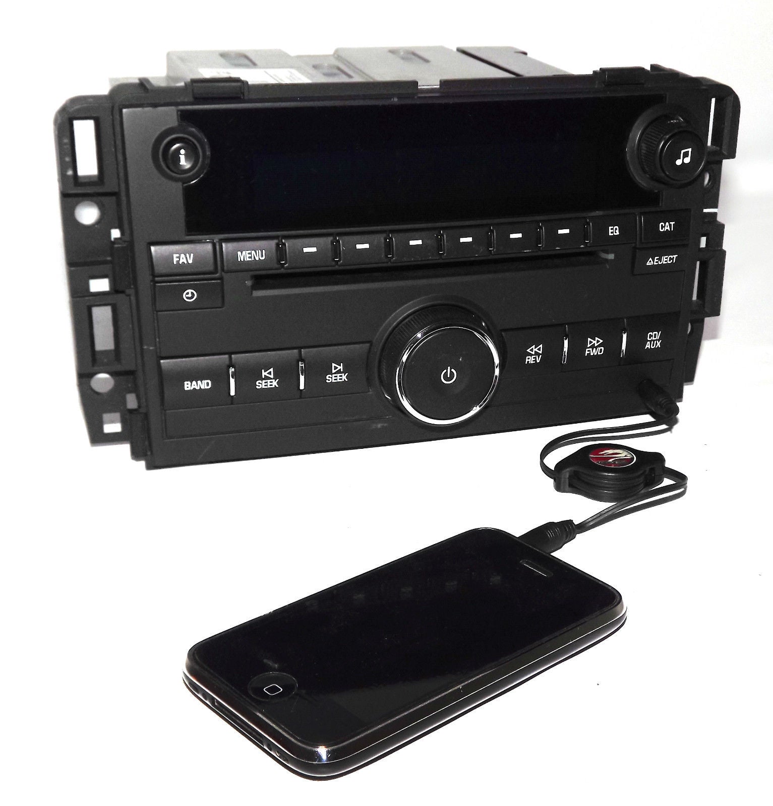 Chevy GMC Truck Radio 2009-2012 AM FM CD w Aux Input 20935116 Plastic ...