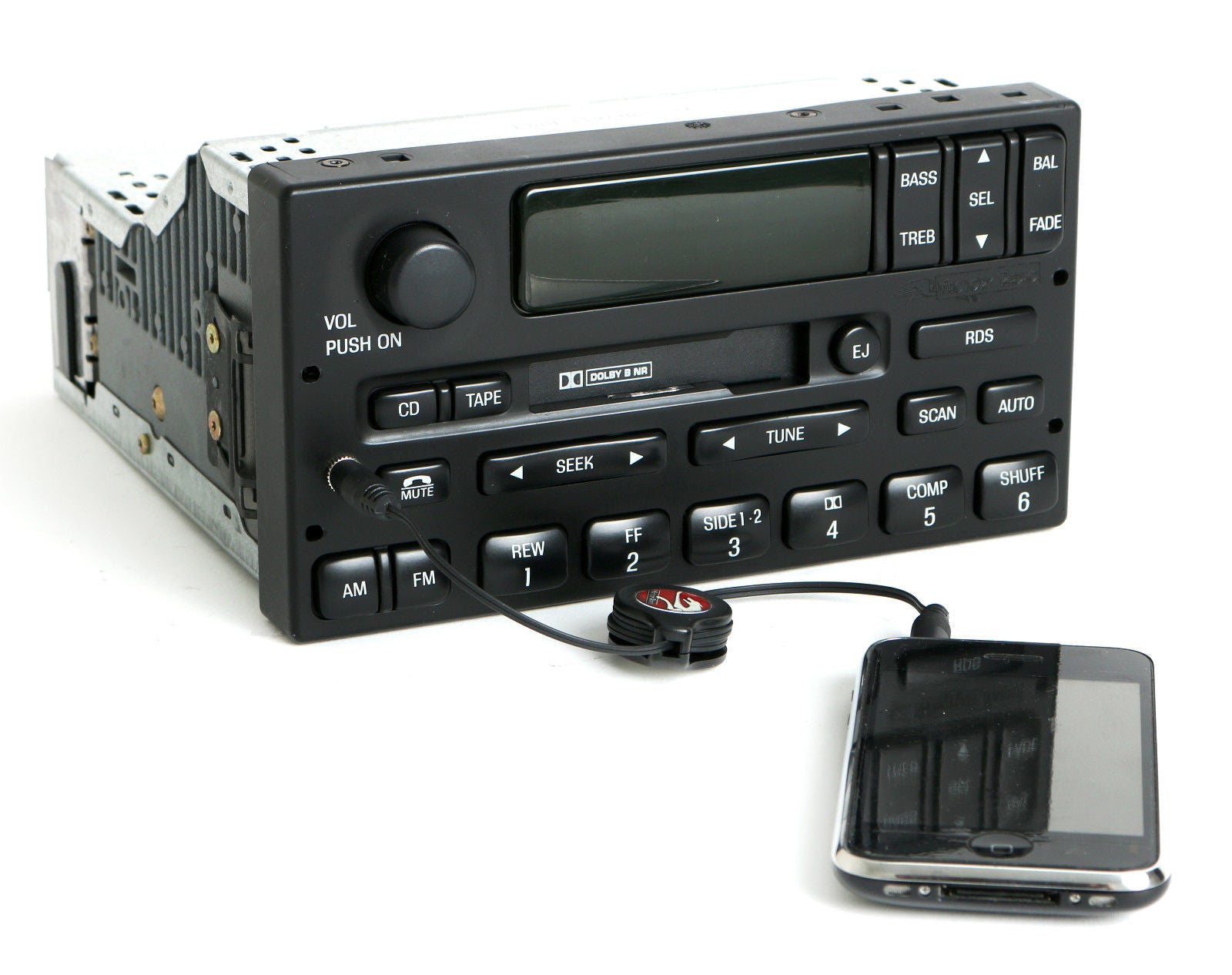 Ford Expedition 2000-02 Radio AM FM Cassette CD Ctrl w Aux Input YL1F ...