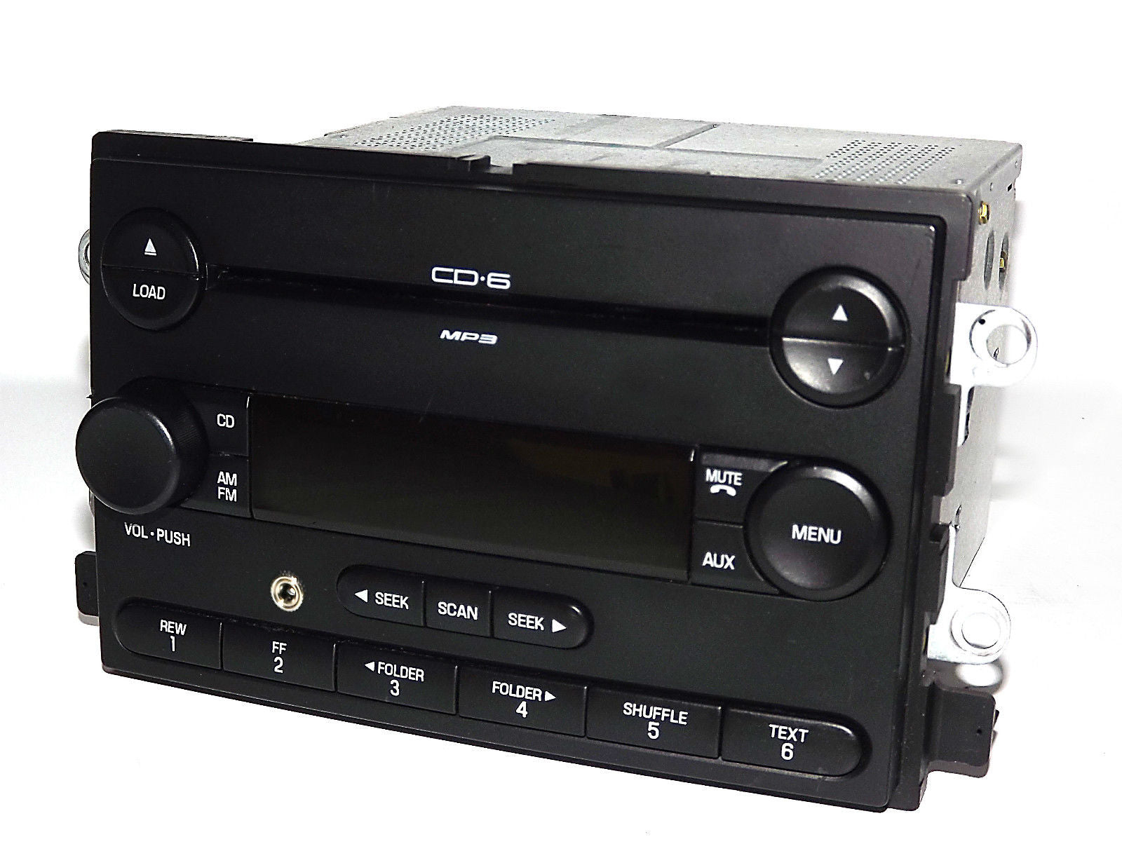 Ford Five Hundred 2005 AM FM 6 Disc mp3 CD Radio w Aux Input 5G1T-18C8 ...