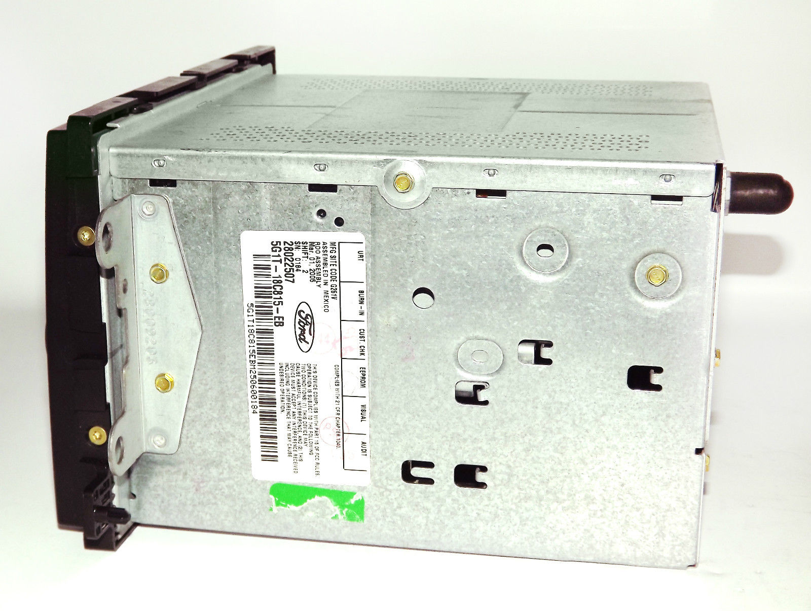 Ford Five Hundred 2005 AM FM 6 Disc mp3 CD Radio w Aux Input 5G1T-18C8 ...