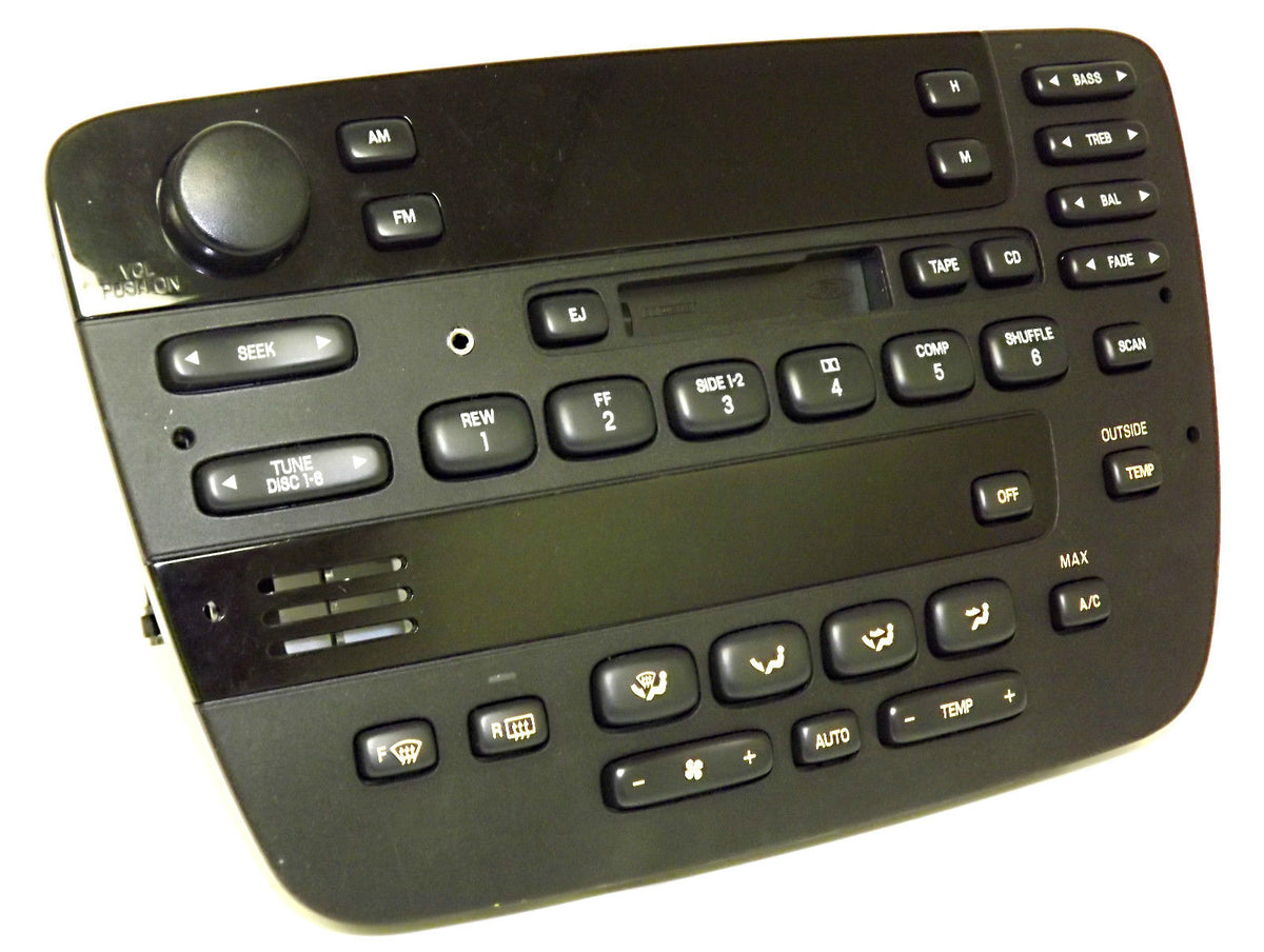 Ford Taurus AM FM Cassette iPod Auxiliary Radio 2001 2002 2003 2004 Di ...
