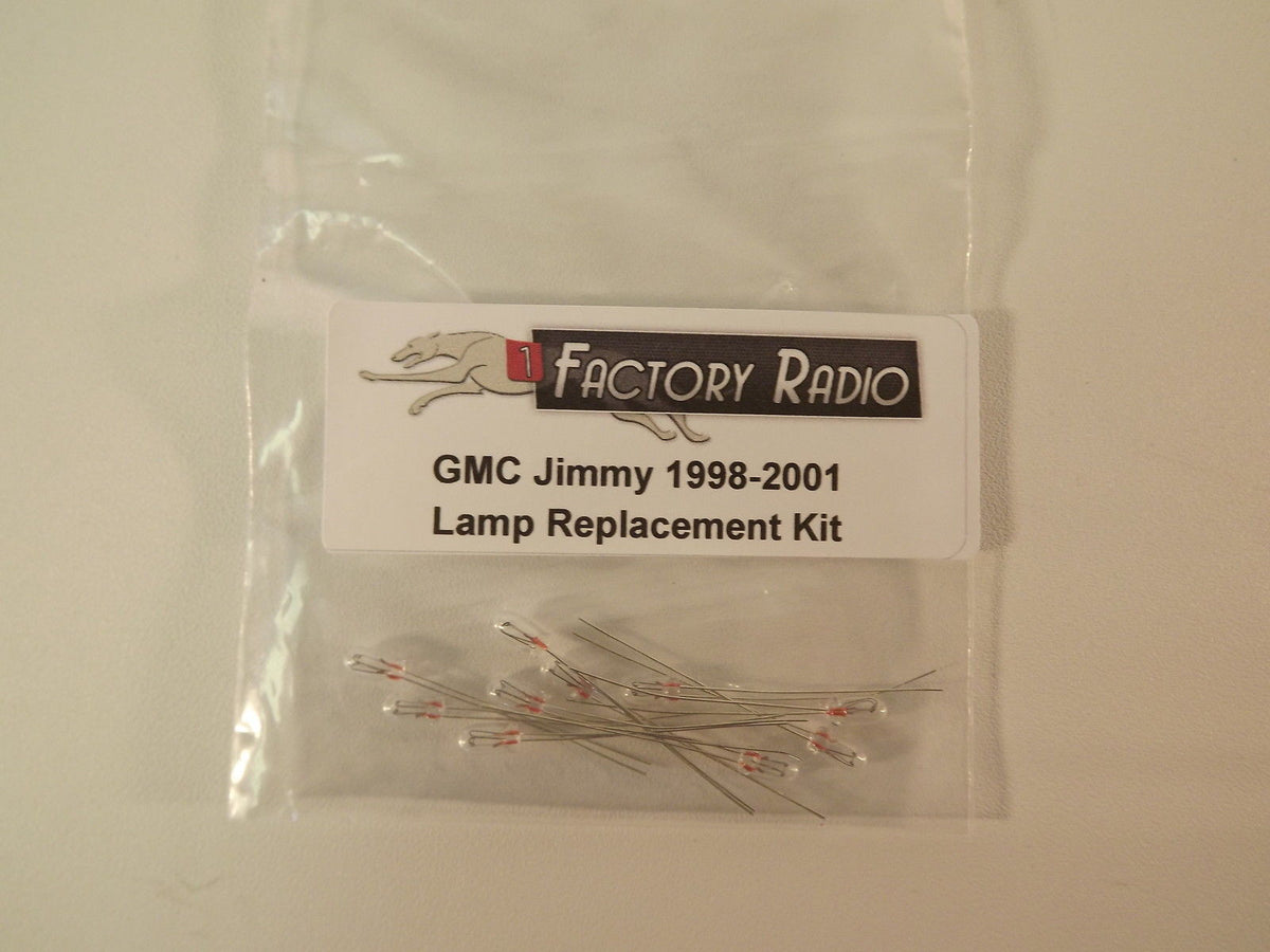 Radio Light Replacement Kit for GMC Jimmy 1998 1999 2000 2001 w Instru ...