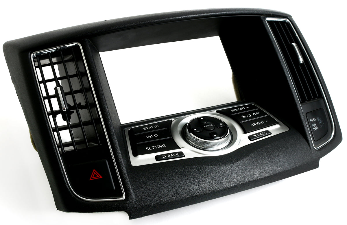 Nissan Maxima 2009-2014 Display Screen Bezel w Navigation Controls - 9 ...