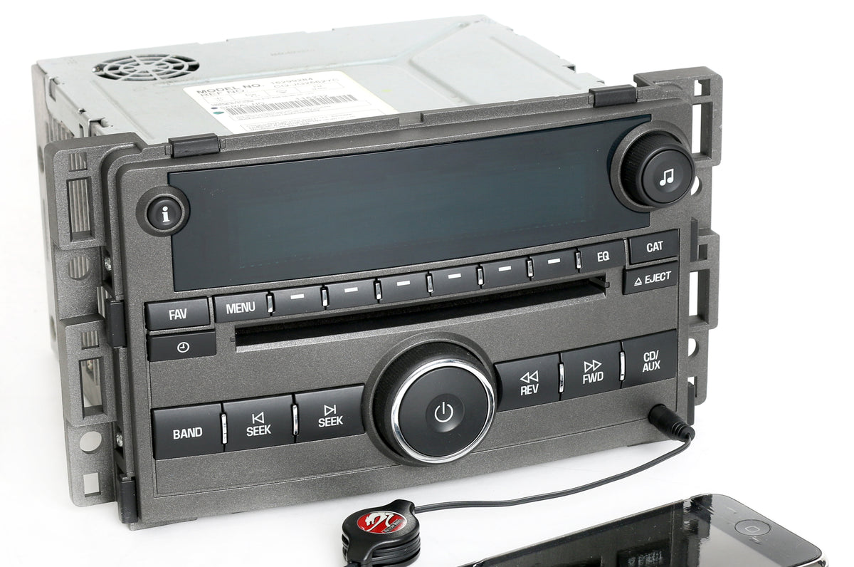 Chevy HHR 2006-2008 Gray Radio AM FM CD Player w Bluetooth Input 15299 ...