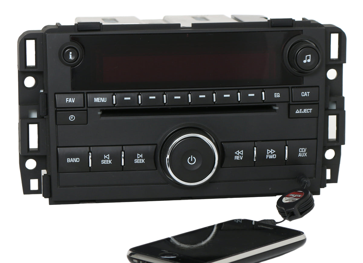GMC Acadia 2009-2011 Radio AMFM mp3 CD w Aux Input 25941141 Plastic ...