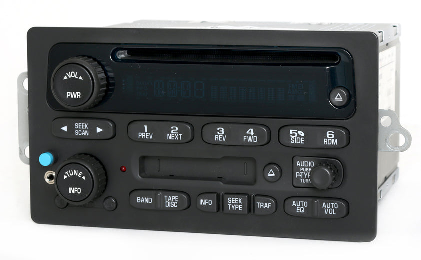 Chevy GMC 2005-09 Truck AM FM CD CS Radio w Aux Input & Bluetooth Musi ...