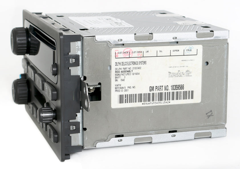 Chevy GMC 2005-09 Truck AM FM CD CS Radio w Aux Input & Bluetooth Musi ...