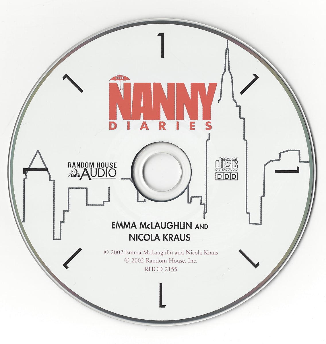 The Nanny Diaries Disc 1-4 Audio 2002 CD Professionally Cleaned ...